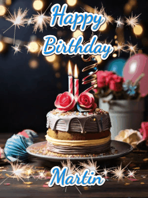 Happy Birthday Martin GIF 56