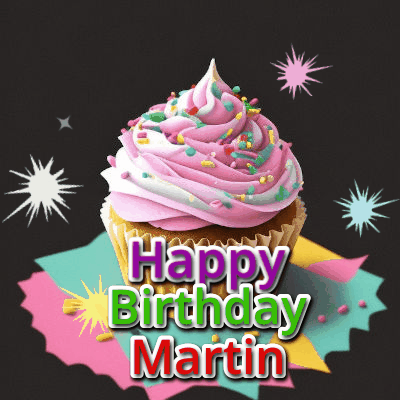 Happy Birthday Martin GIF 86