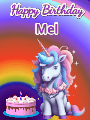 Happy Birthday Mel GIF 107