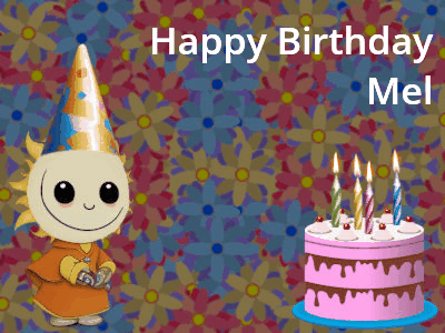 Happy Birthday Mel GIF 116