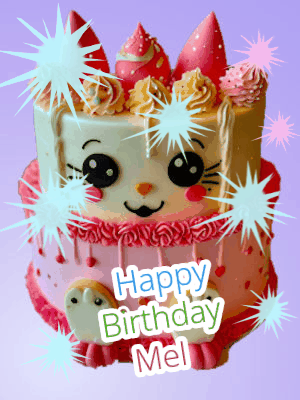 Happy Birthday Mel GIF 120