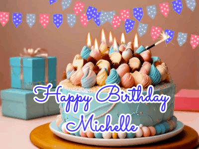 Happy Birthday Michelle GIF 44