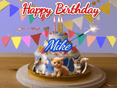 Happy Birthday Mike GIF 71