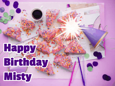 Happy Birthday Misty GIF 126