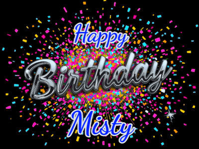 Happy Birthday Misty GIF 159