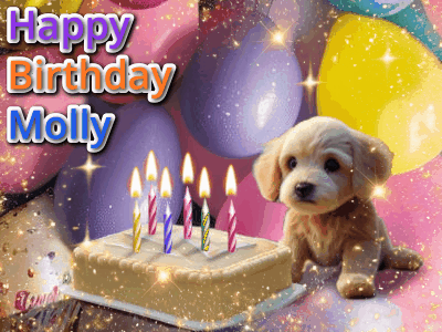 Happy Birthday Molly GIF 87