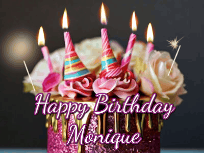 Happy Birthday Monique GIF 162