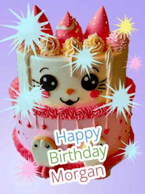 Happy Birthday Morgan GIF 120
