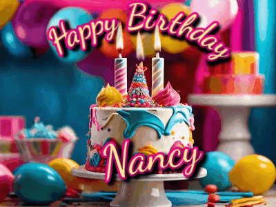 Happy Birthday Nancy GIF 66