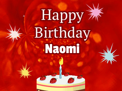 Happy Birthday Naomi GIF 13