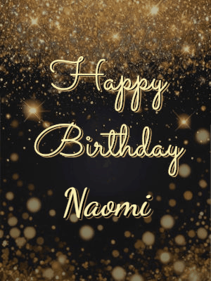 Happy Birthday Naomi GIF 17
