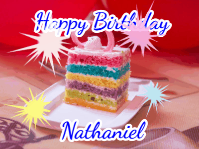 Happy Birthday Nathaniel GIF 4