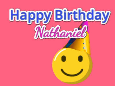 Happy Birthday Nathaniel GIF 96