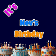 Happy Birthday Nev GIFs