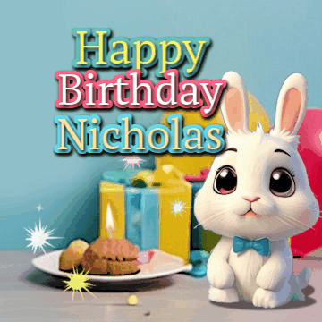 Happy Birthday Nicholas GIF 112