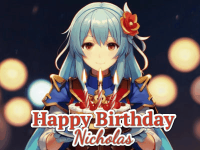 Happy Birthday Nicholas GIF 62