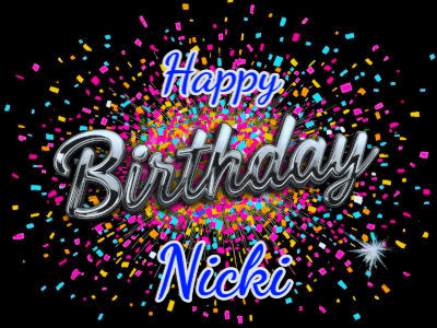 Happy Birthday Nicki GIF 148
