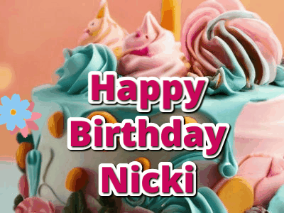 Happy Birthday Nicki GIF 64