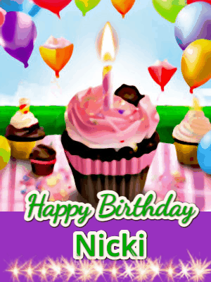 Happy Birthday Nicki GIF 75
