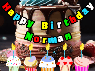 Happy Birthday Norman GIF 136
