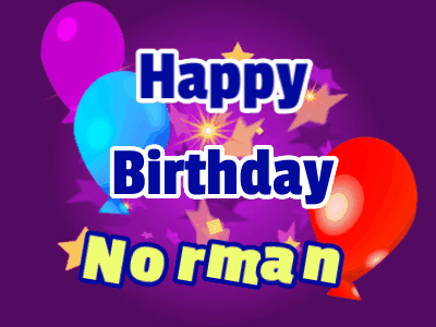 Happy Birthday Norman GIF 16