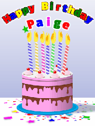 Happy Birthday Paige GIFs