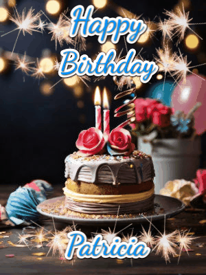 Happy Birthday Patricia GIF 57