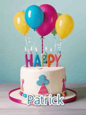 Happy Birthday Patrick GIF 41
