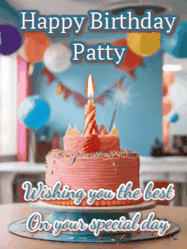 Happy Birthday Patty GIFs