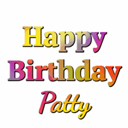 Happy Birthday Patty GIFs
