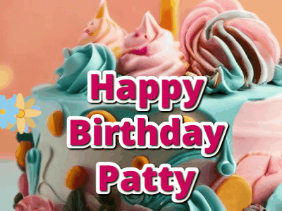 Happy Birthday Patty GIF 76