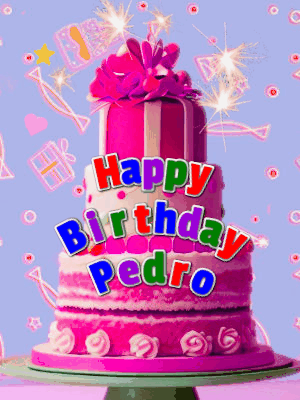 Happy Birthday Pedro GIF 46