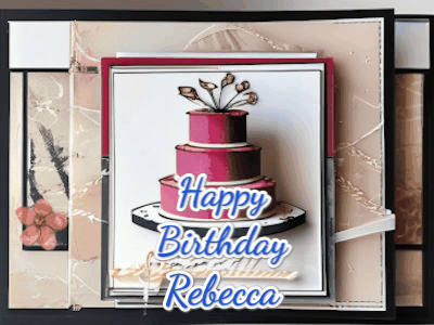 Happy Birthday Rebecca GIF 112