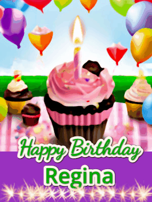 Happy Birthday Regina GIF 86