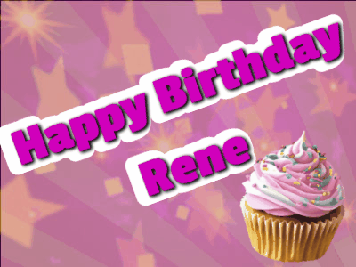 Happy Birthday Rene GIF 101