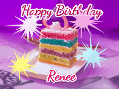 Happy Birthday Renee GIF 134