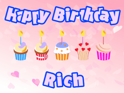 Happy Birthday Rich GIF 118