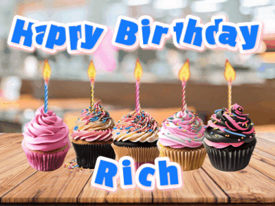 Happy Birthday Rich GIF 154