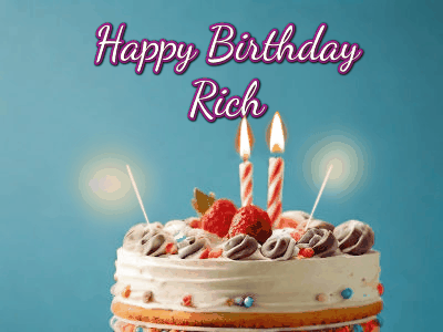 Happy Birthday Rich GIF 73