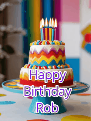 Happy Birthday Rob GIF 145