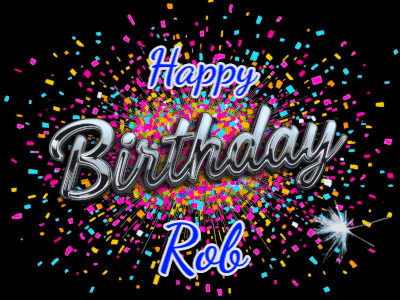 Happy Birthday Rob GIF 158