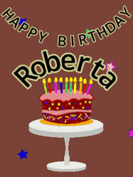 Happy Birthday Roberta GIFs