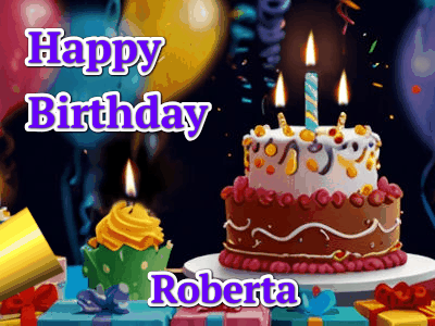 Happy Birthday Roberta GIF 91