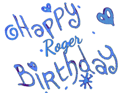 Happy Birthday Roger GIF 131