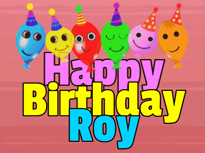Happy Birthday Roy GIF 106