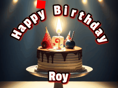 Happy Birthday Roy GIF 25