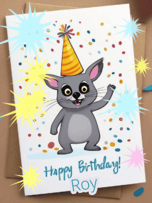 Happy Birthday Roy GIF 38