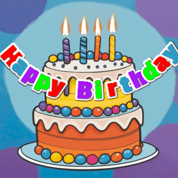 Happy Birthday Russ GIF 12