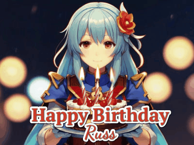 Happy Birthday Russ GIF 63