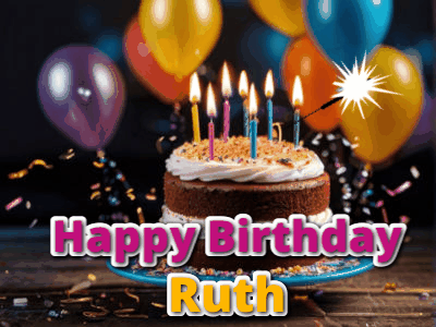 Happy Birthday Ruth GIF 20